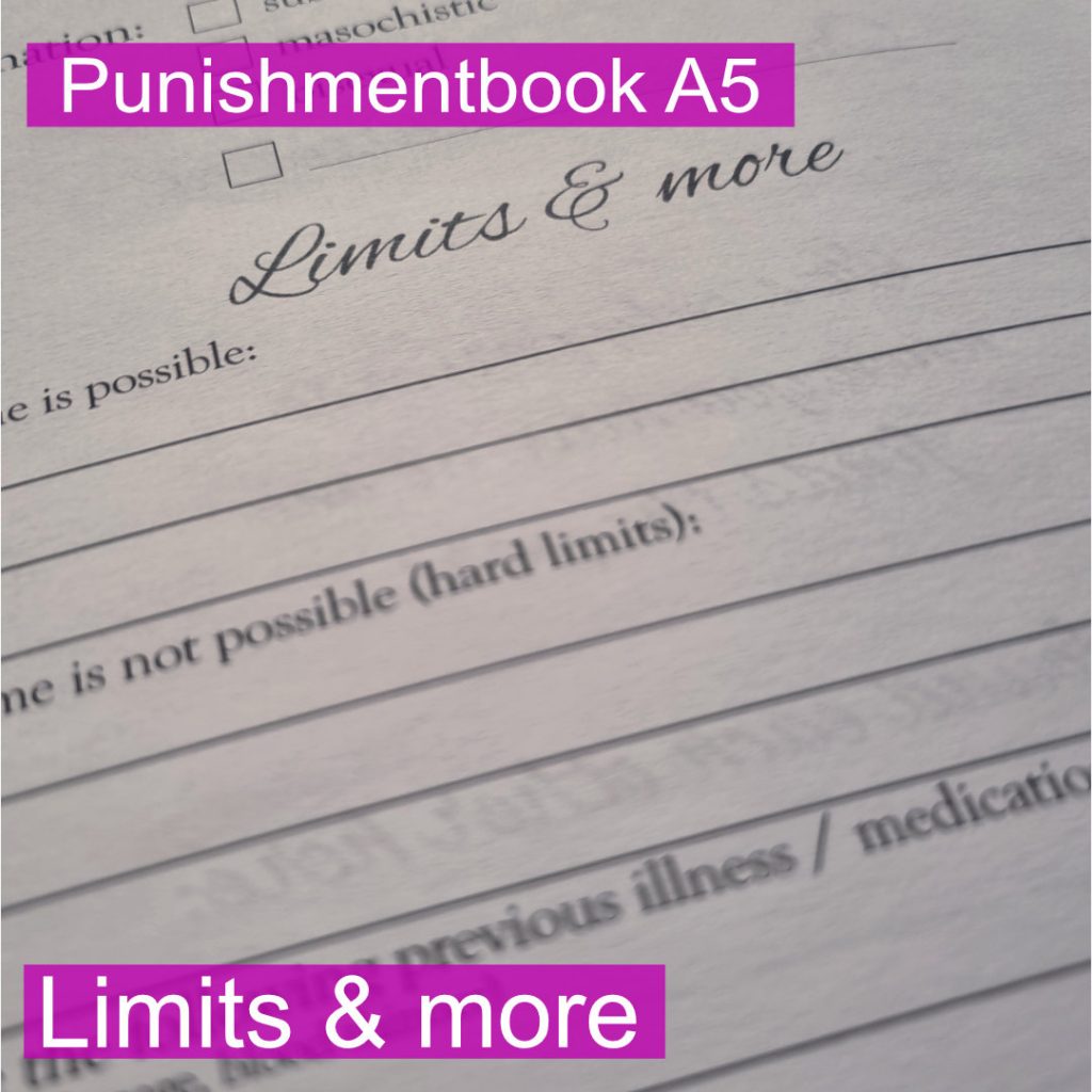 Punishmentbook A5 - Punishes - Penalties - Assignments - report